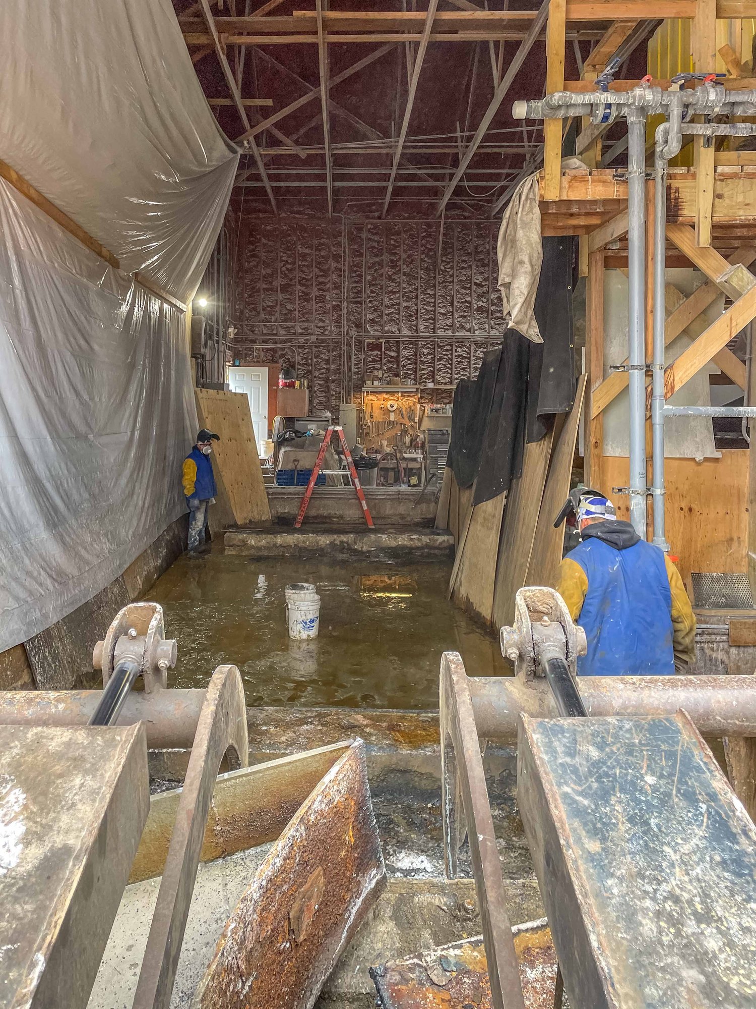 Millwright Projects - Sulfuric Acid Tank Removal | Millwright Services from Wheelhouse Industrial